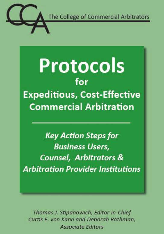 CCA Publications - College of Commercial Arbitrators